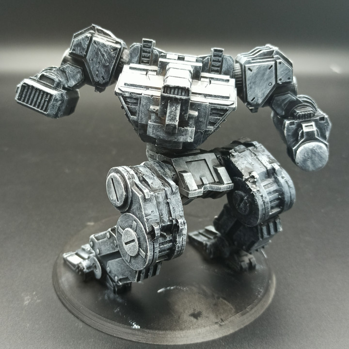 3D Printable Heavy Mech "Orc" by Filamentio