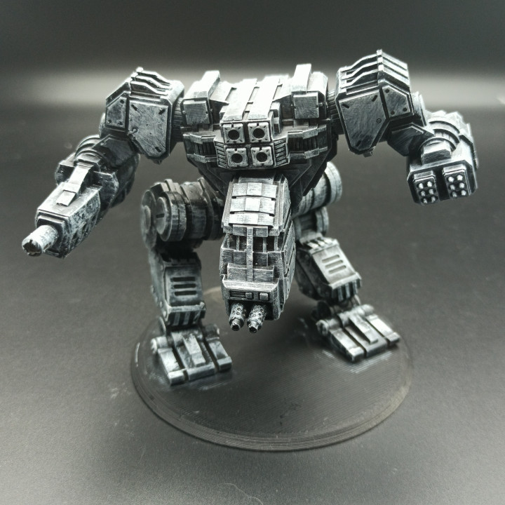 3D Printable Heavy Mech "Orc" by Filamentio