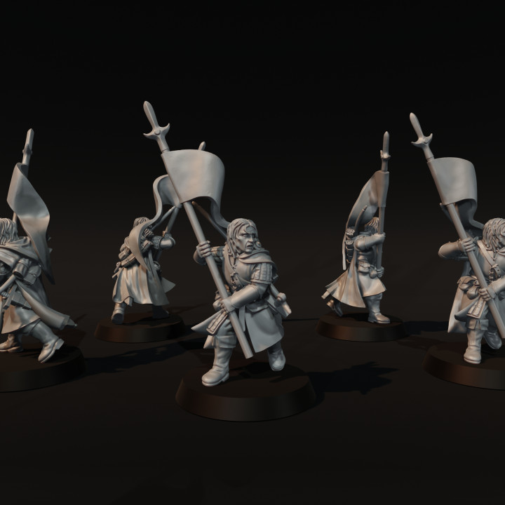 3D Printable The Unlikely Herald by Microforge Minis