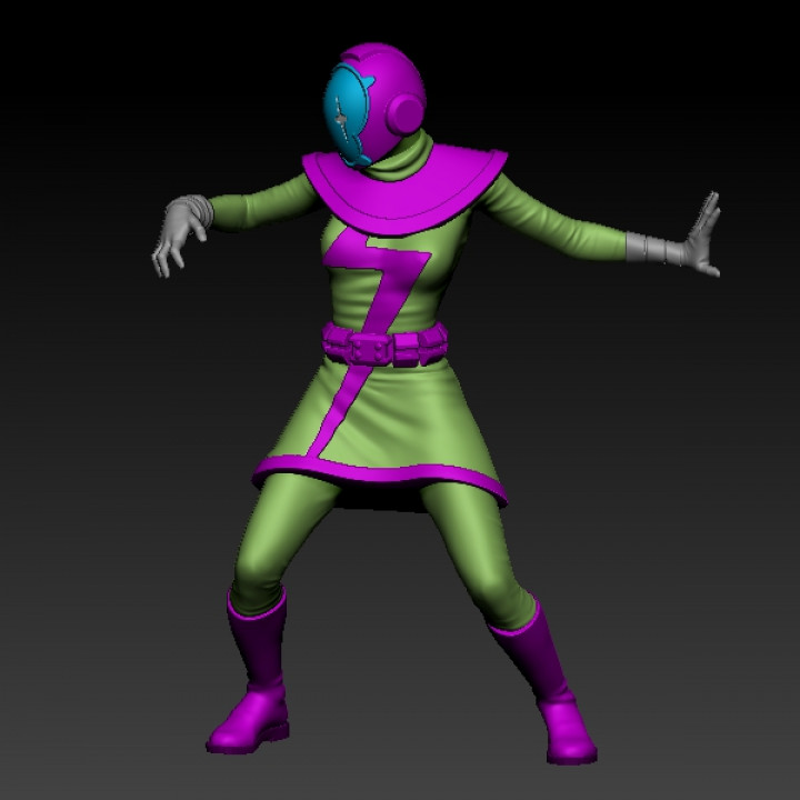 3D Printable Ms. Time by Judge Cheats