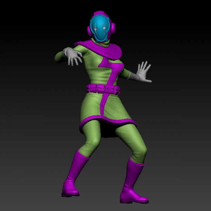 3D Printable Ms. Time by Judge Cheats