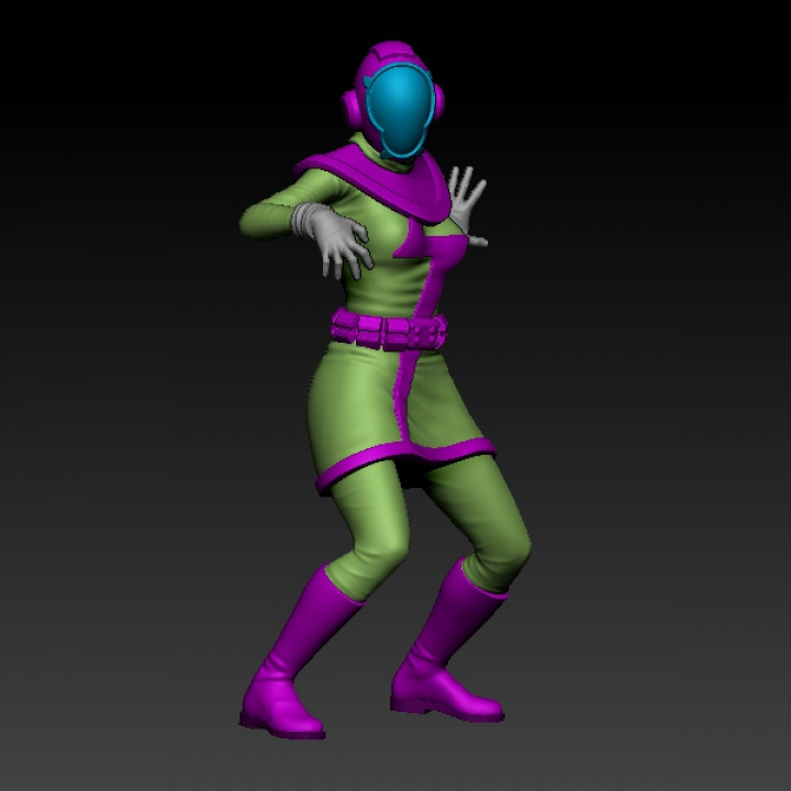 3D Printable Ms. Time by Judge Cheats