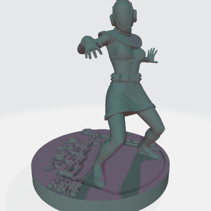 3D Printable Ms. Time by Judge Cheats