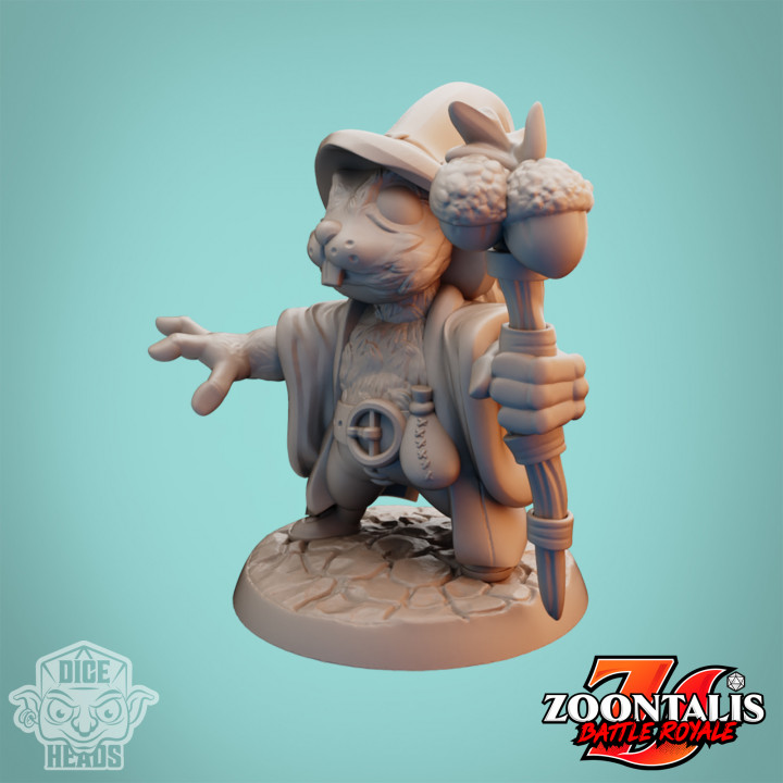 3D Printable Squirrel Collection (pre-supported included) by Dice Heads