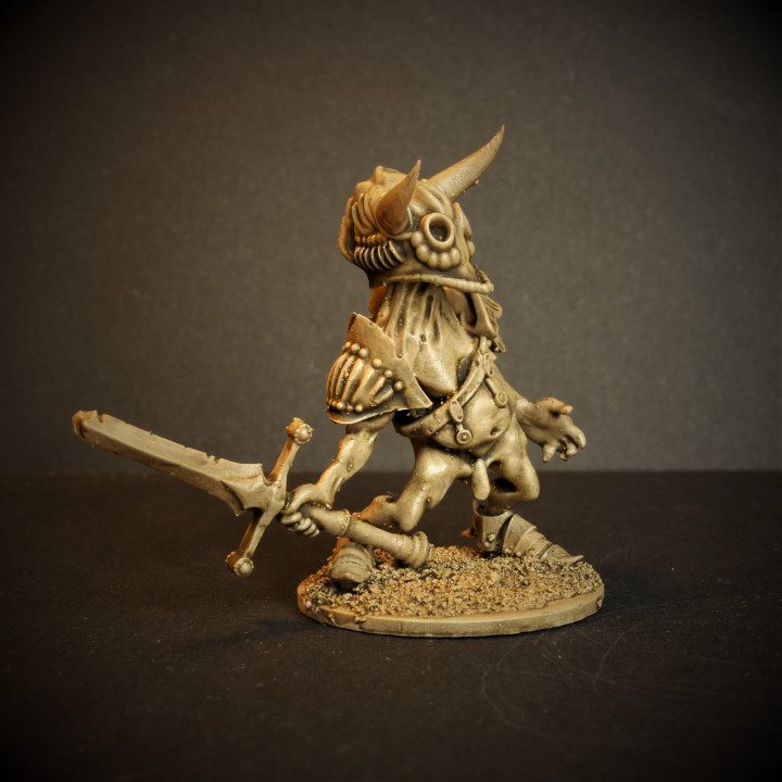 3D Printable Stump Head by Knucklebones Miniatures