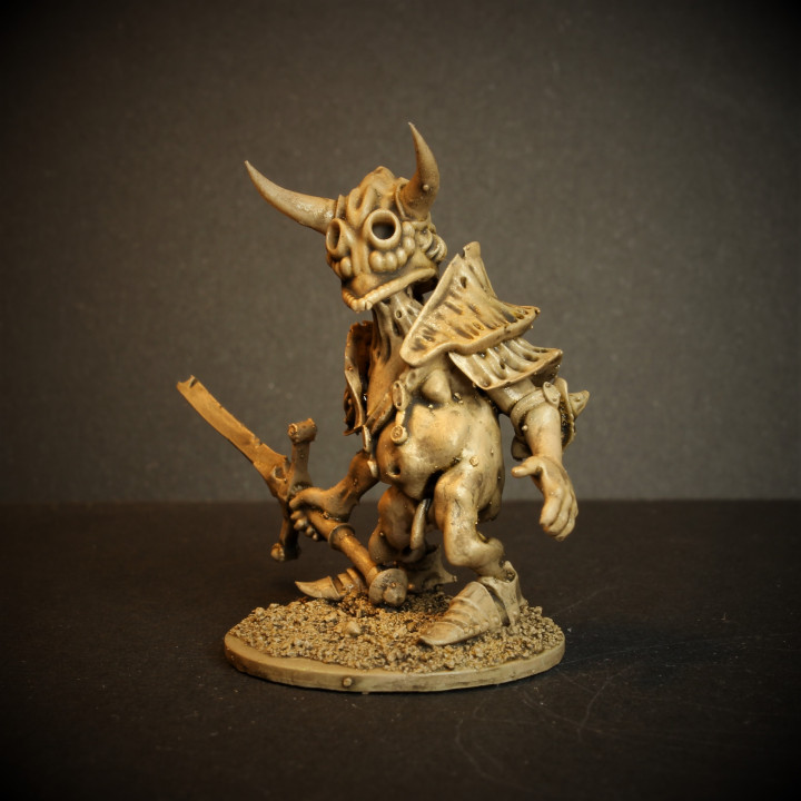 3D Printable Stump Head by Knucklebones Miniatures