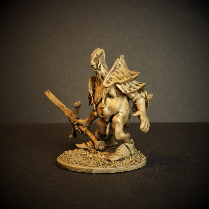 3D Printable Stump Head by Knucklebones Miniatures