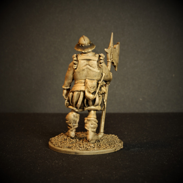 3D Printable City Guard by Knucklebones Miniatures