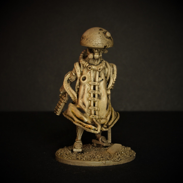 3D Printable Dome Head by Knucklebones Miniatures