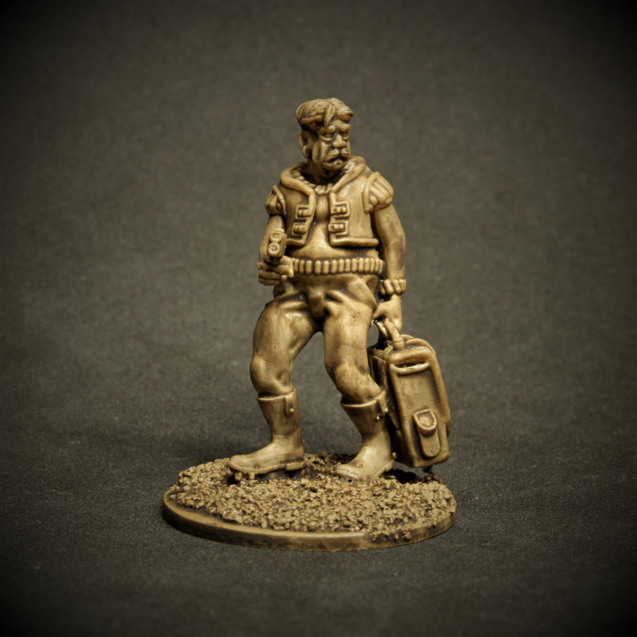 3D Printable Tash Bag Man by Knucklebones Miniatures