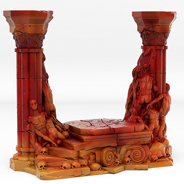 3D Printable HELL PORTAL WITH ITS PENTACLE EFFECT by Fantastic Portals ...