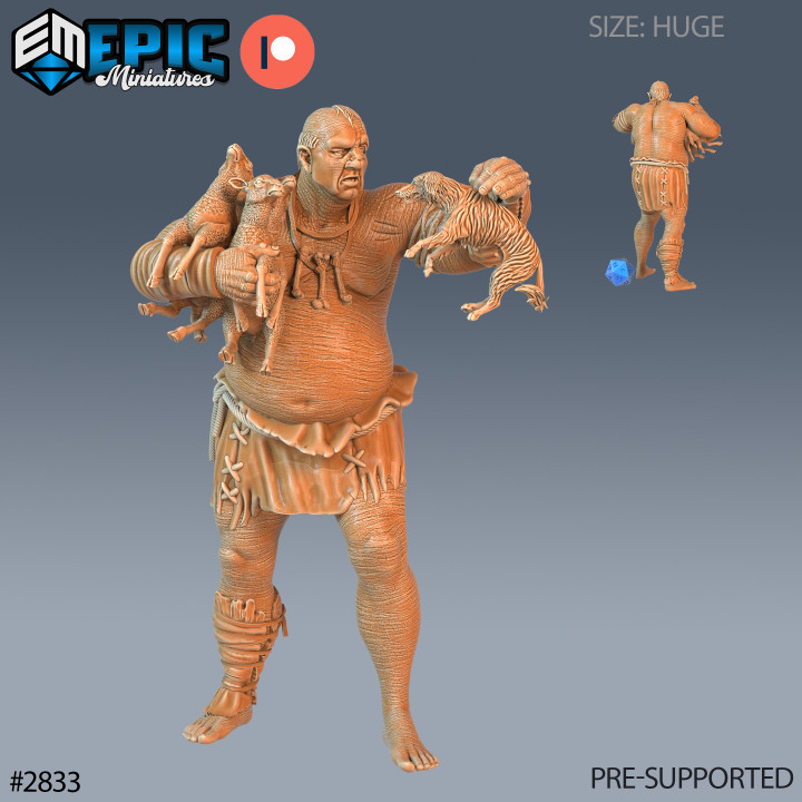 3D Printable Jötunn Giant Tribe Set / Male Arctic Guard / Norse Warrior ...