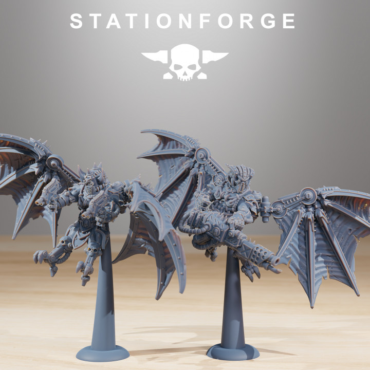 3D Printable Pythonicus Flyers by Station Forge
