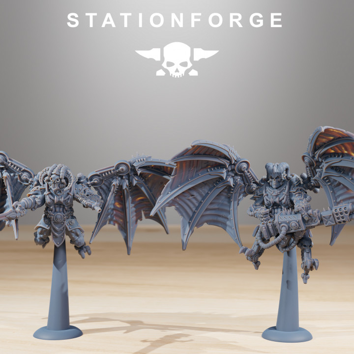 3D Printable Pythonicus Flyers by Station Forge