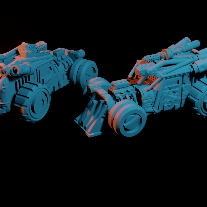 3D Printable Raider of Cendre - Hot Rods by Bishok