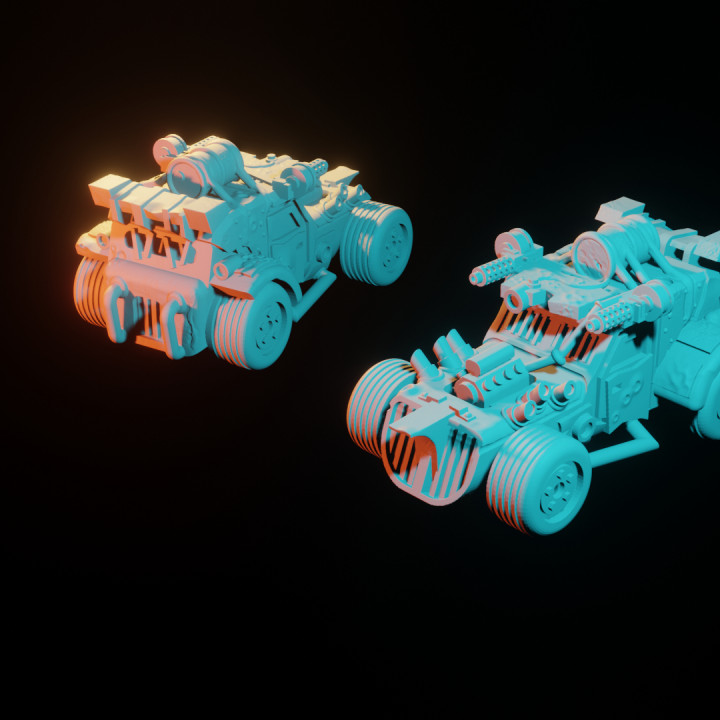 3D Printable Raider of Cendre - Hot Rods by Bishok