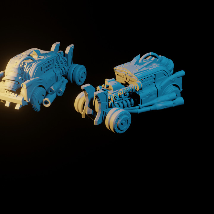 3D Printable Raider of Cendre - Hot Rods by Bishok
