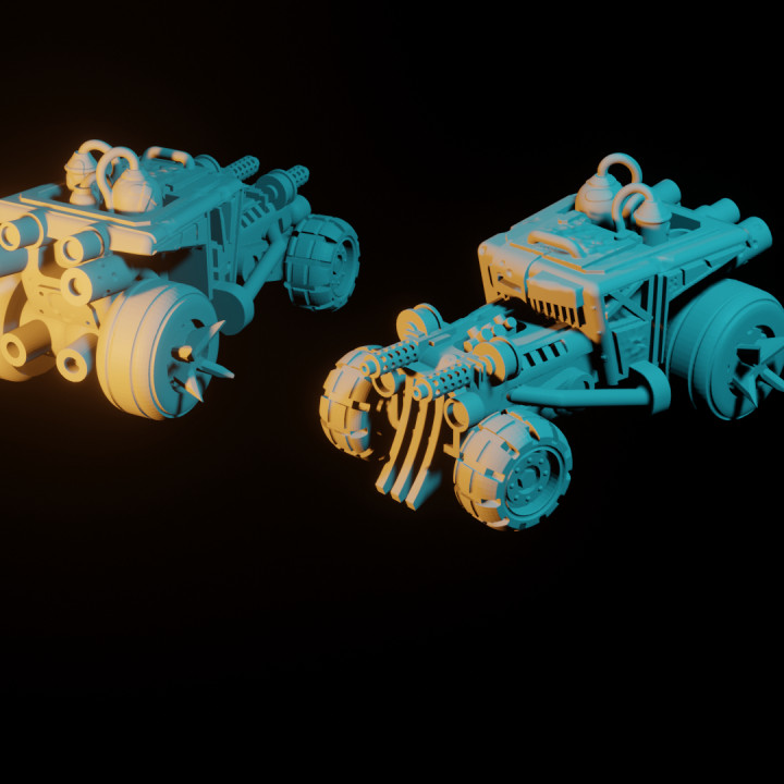 3D Printable Raider of Cendre - Hot Rods by Bishok