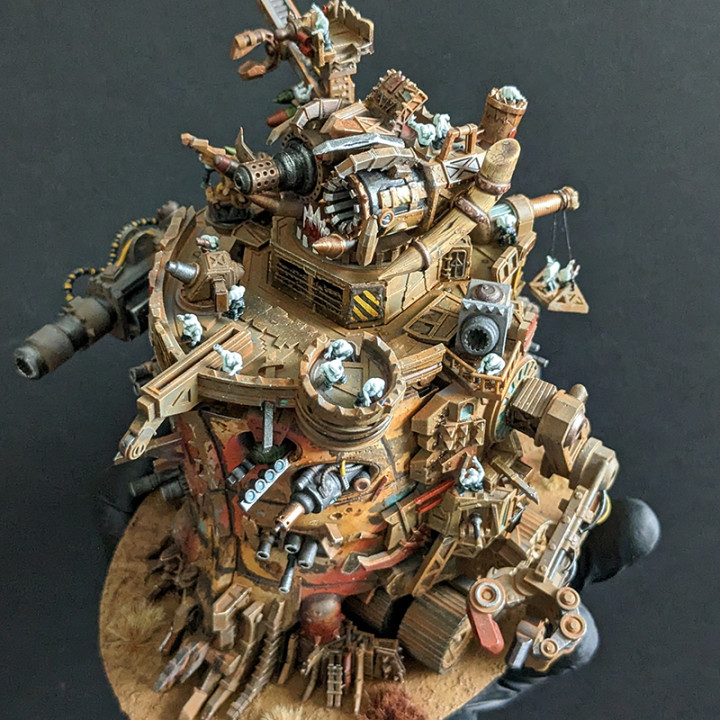 3D Printable Raider of Cendre - Mobile Fortress by Bishok