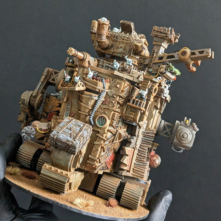3D Printable Raider of Cendre - Mobile Fortress by Bishok
