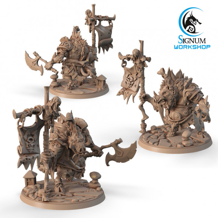 3D Printable Sakai, the Flame of Rage by Signum Workshop