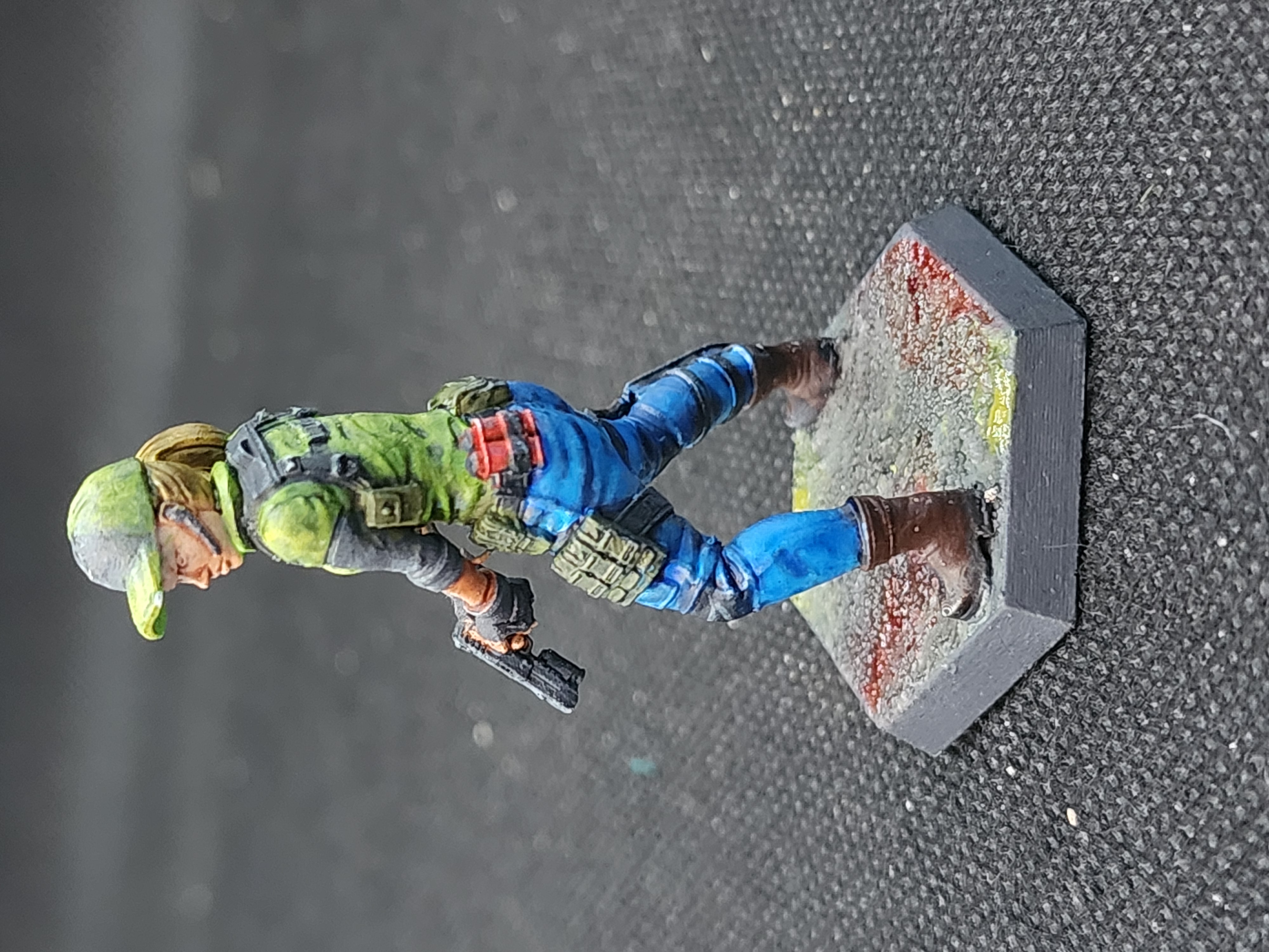 3D Printable Agent Julia by Vaultz Miniatures