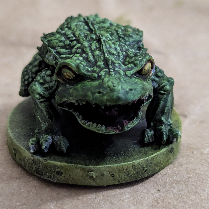 3D Print of Giant Frogs by Makerinator
