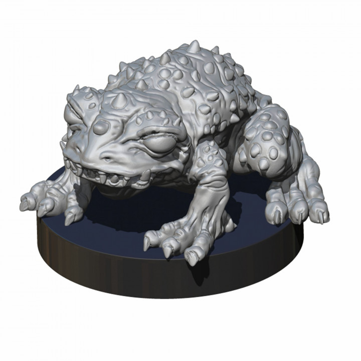 3D Printable Giant Frogs by Dark-Platypus Studio