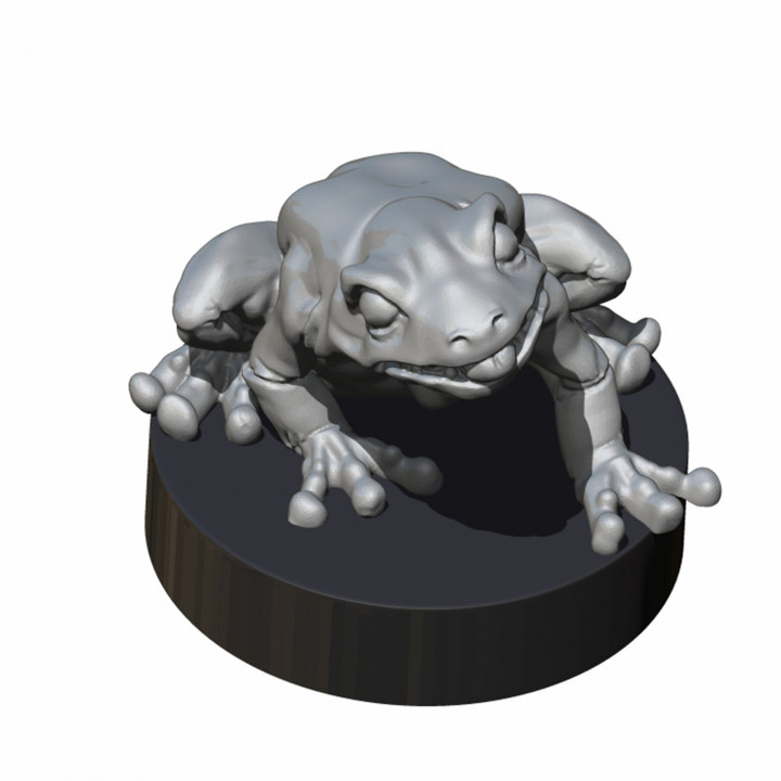 3D Printable Giant Frogs by Dark-Platypus Studio