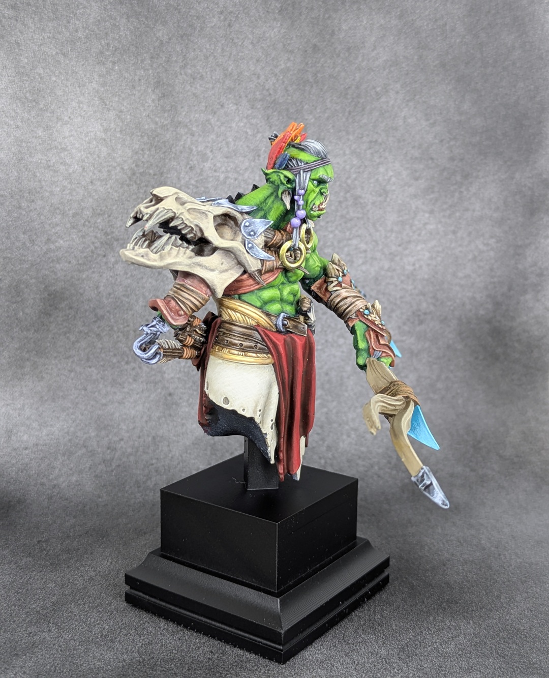 3D Printable Goblin Archer Bust by ART.EXE_mini