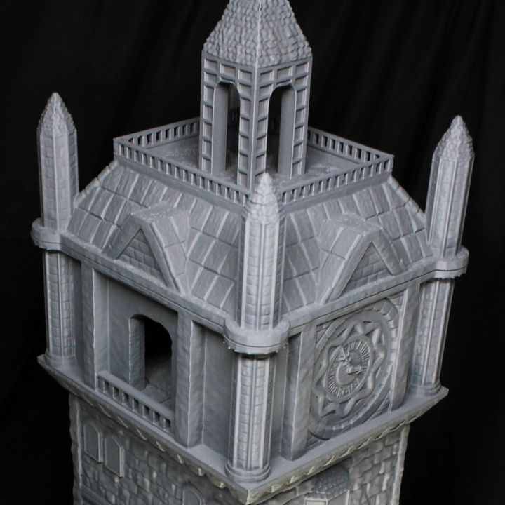 3D Printable The Tower of Time/Clocktower by Krakulu