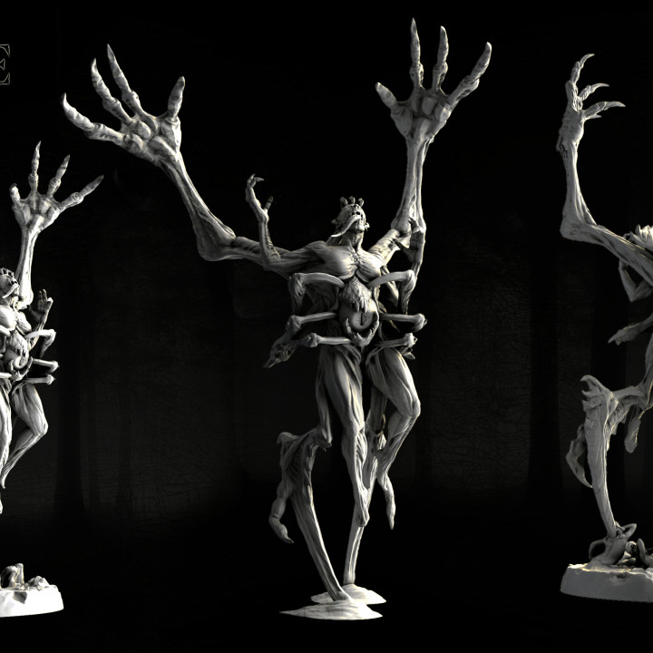3D Printable Flayed Aberration by Mini Monster Mayhem