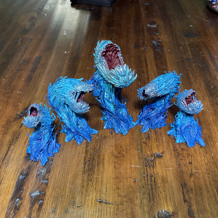 3D Print of Formless Spawn ( 3 variations/ 2 medium-1 large) by RachelSikorski