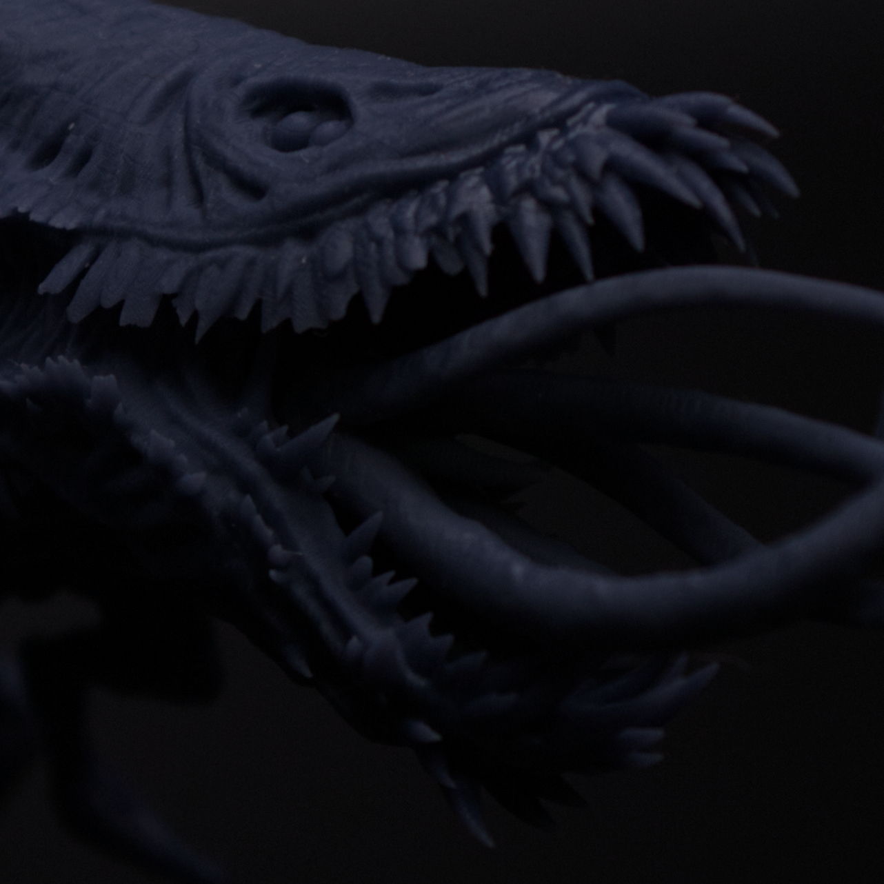 3D Printable One, of Many Mouths by Mini Monster Mayhem