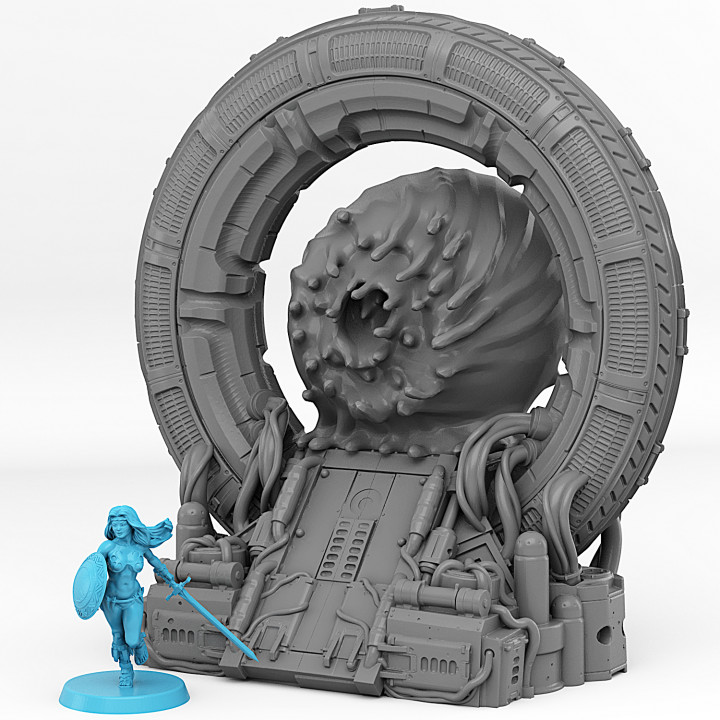 3D Printable STARS PORTAL WITH ITS ANOTHER WORLD EFFECT by Fantastic ...