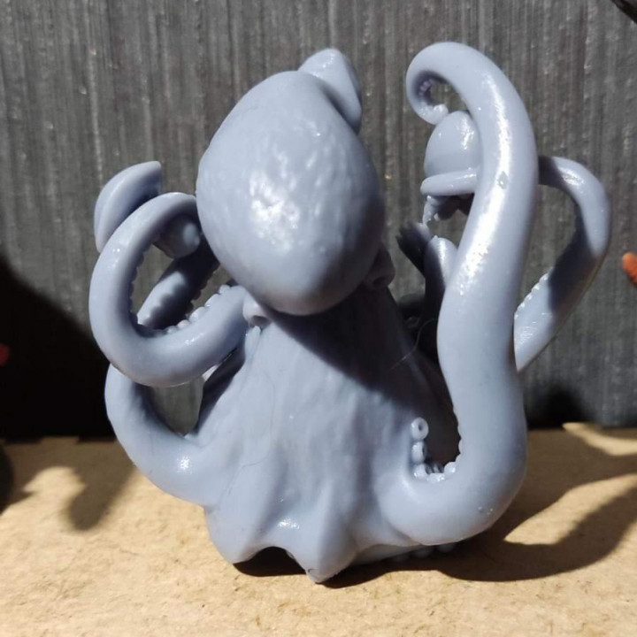 3D Printable Octopuses by Pepunki Creatures