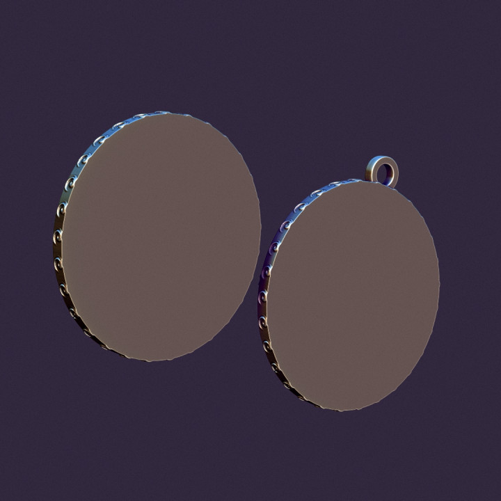 3D Printable CROW MEDALLION by Viktoriya Kabanova