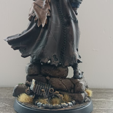 3D Printable (0111) Male ranger hunter post - apocalyptic sci-fi sniper ...