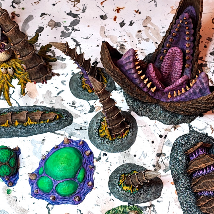 3D Printable Xenos Environment - Vol I by Dani Amengual