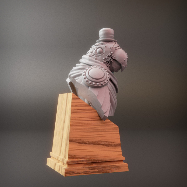 3D Printable Ethan the parrot by Crosslances