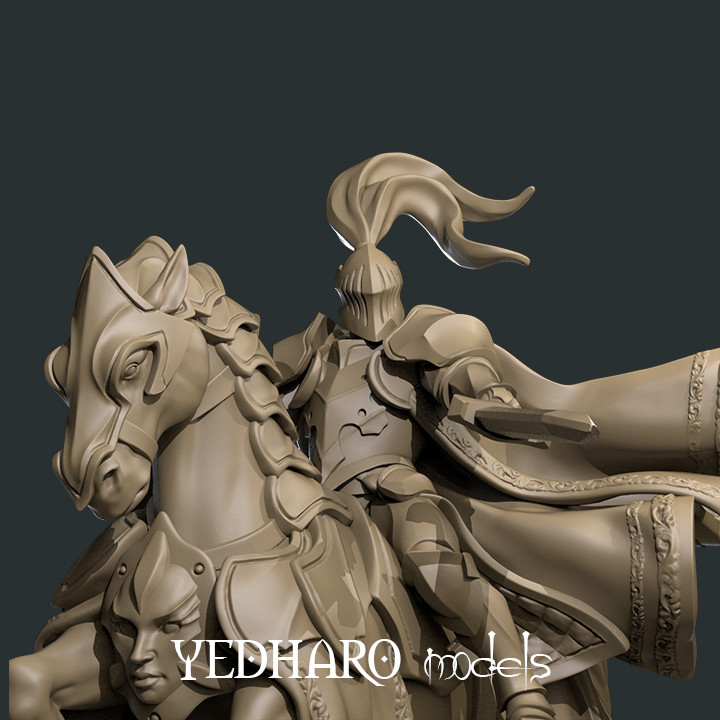 3D Printable General Mounted by Yedharo Models SL