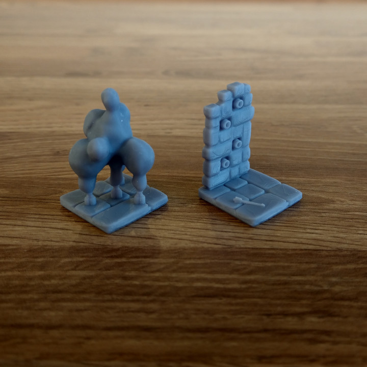 3D Printable Traps for use with DnD / TTRPG / HeroQuest Board Game etc ...