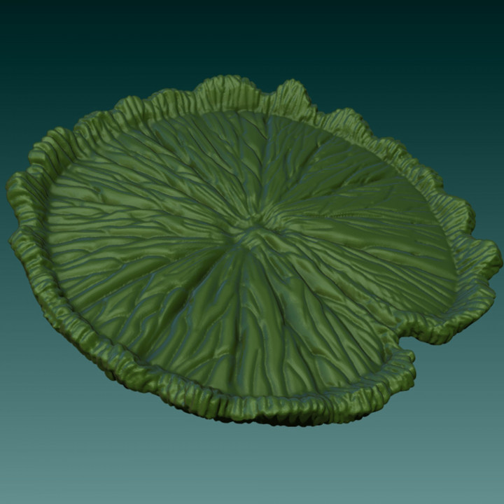 3D Printable Lilly Pads by Dark-Platypus Studio