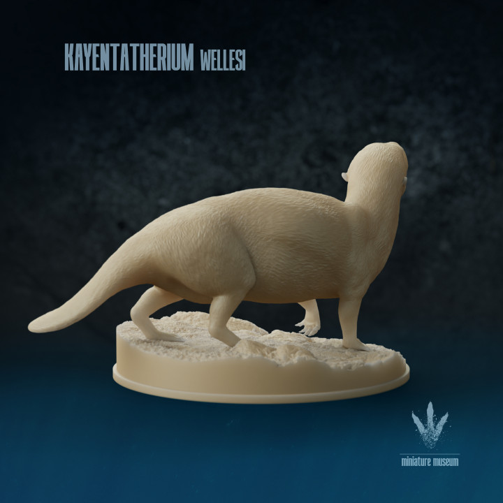 3D Printable Kayentatherium wellesi : Beast from Kayenta by Miniature ...
