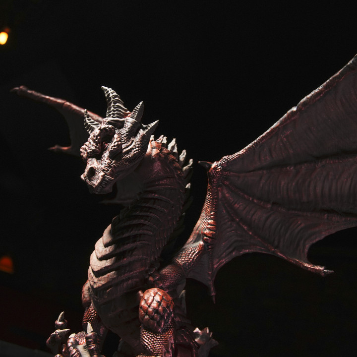 3D Printable Epic Articulated Dragon by Stlflix