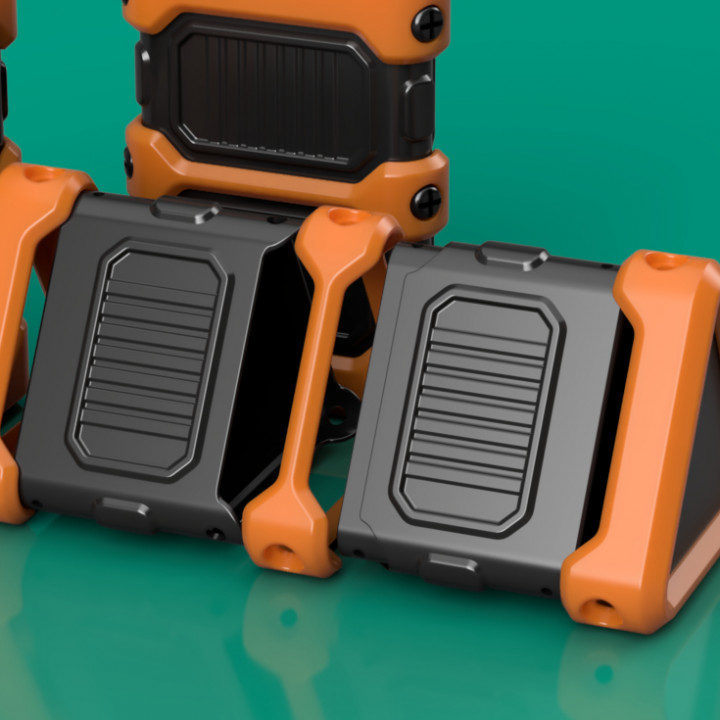 3D Printable Triangular modular box by Sergei Grigorenko