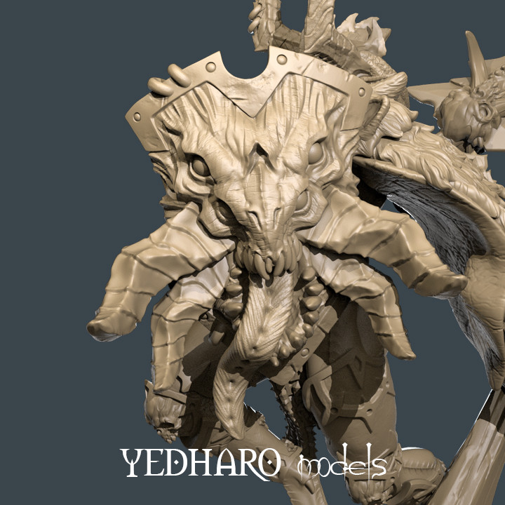 3D Printable Demon Princess by Yedharo Models SL