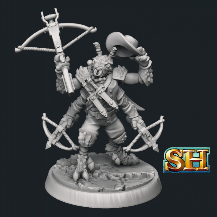 3D Printable Thri-Kreen Party Multipack by Stonehaven Miniatures