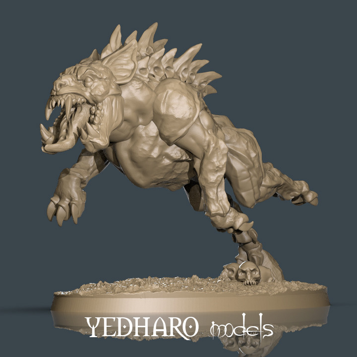 3D Printable Hellhounds by Yedharo Models SL