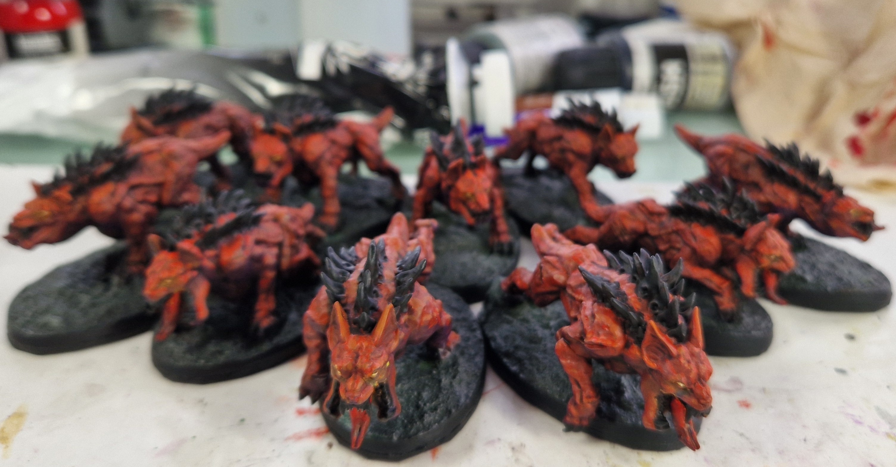 3D Printable Hellhounds by Yedharo Models SL